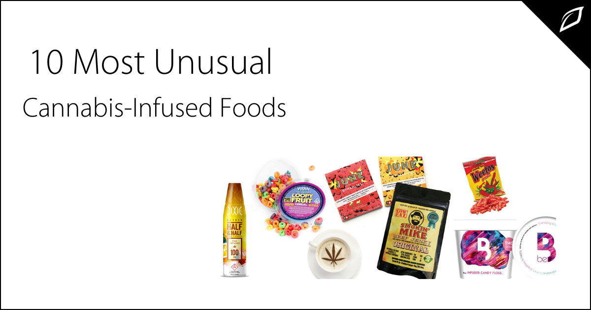 A List Of The 10 Most Unusual Cannabis-Infused Foods | Growlink